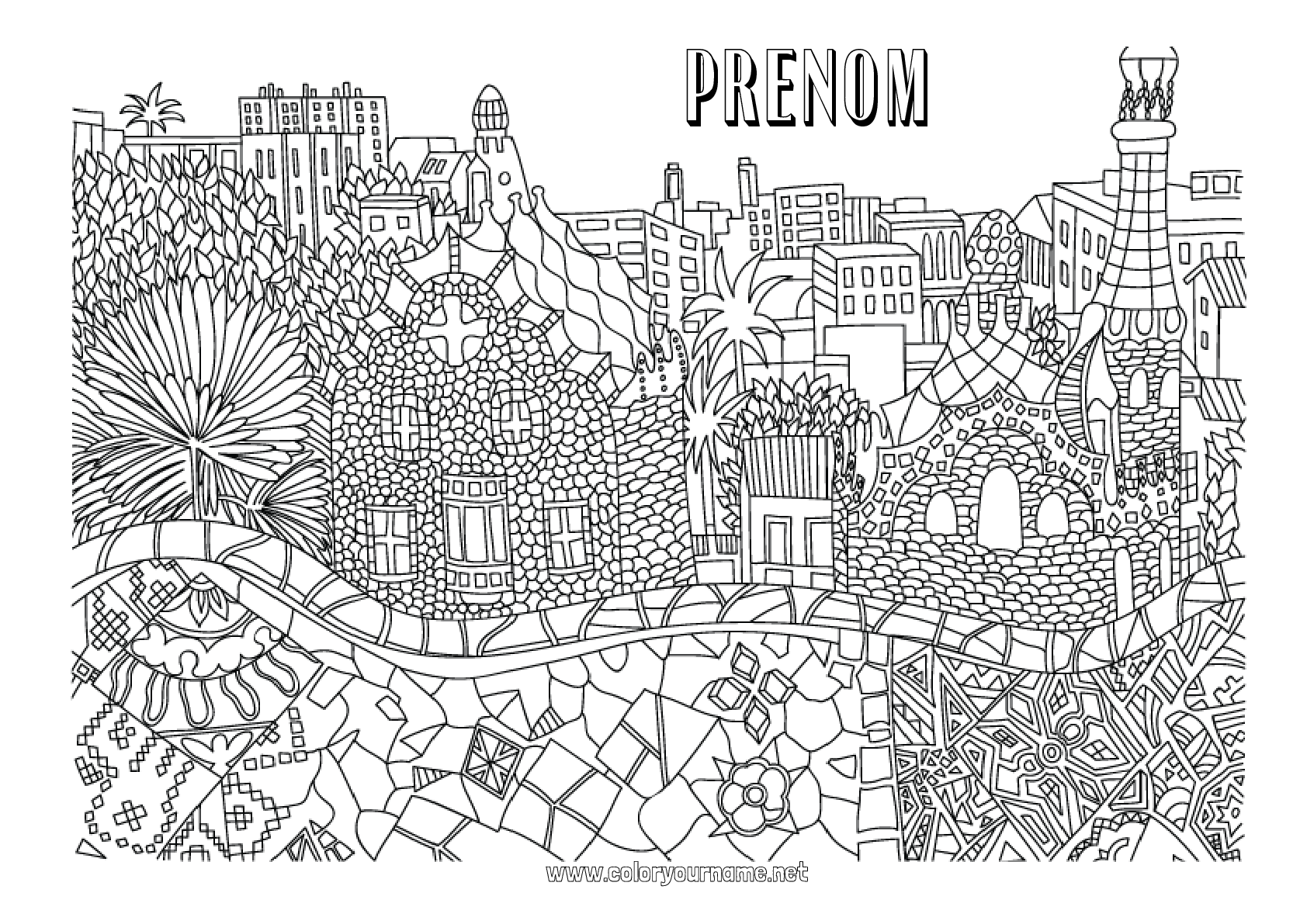 Espagne : 4 coloriages gratuits à imprimer et à customiser