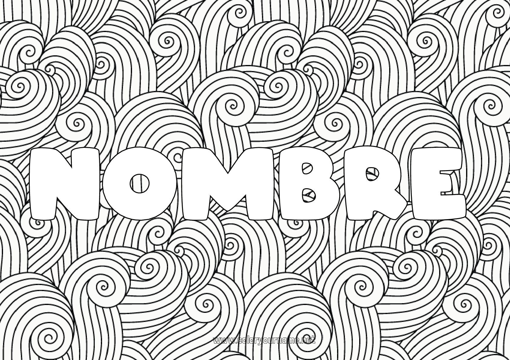 Nº de colorear 1211 - Mandala Verano Mar