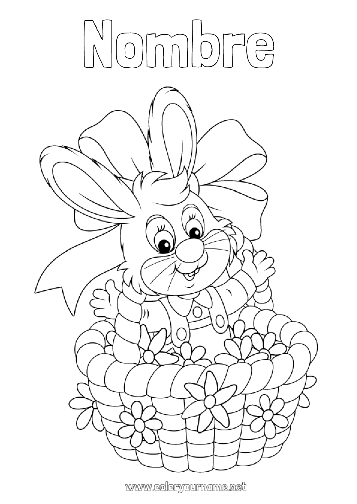 Primavera : 55 dibujos para colorear personalizables gratis para ...