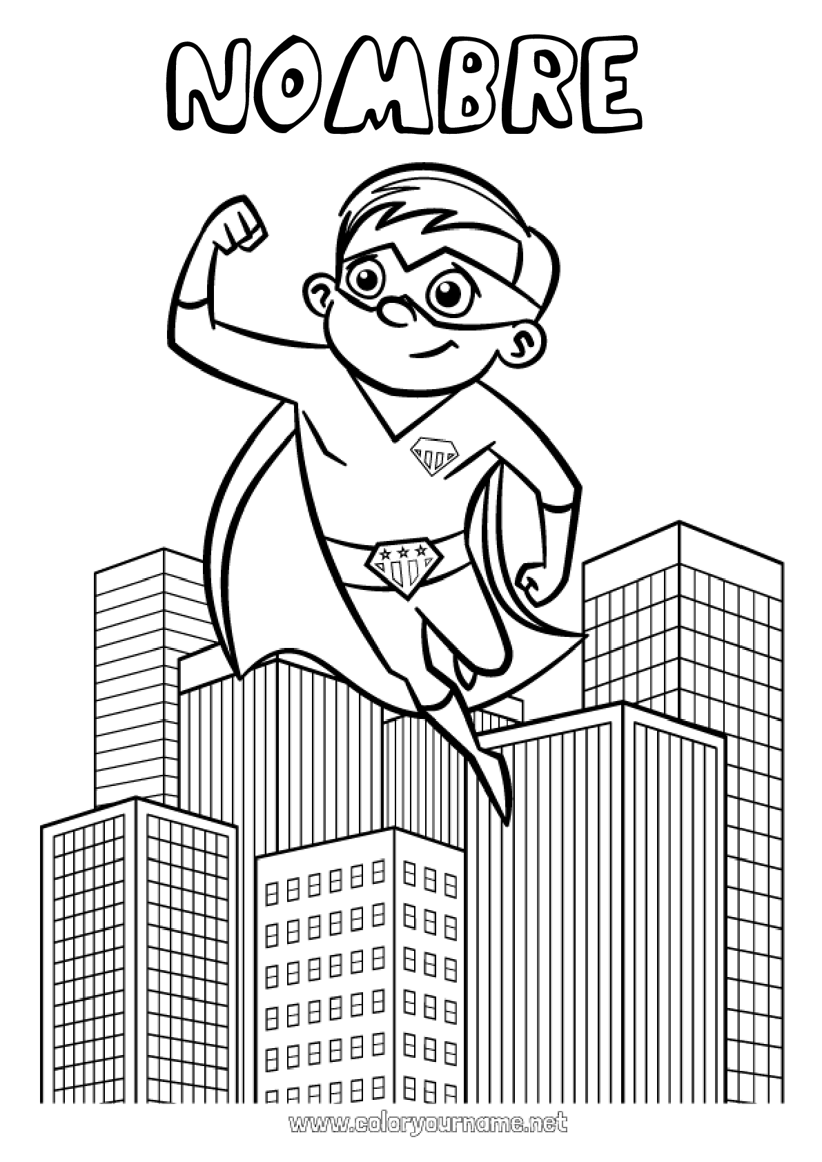 Nº de colorear 993 - Mandala Papá Feliz día de fiesta