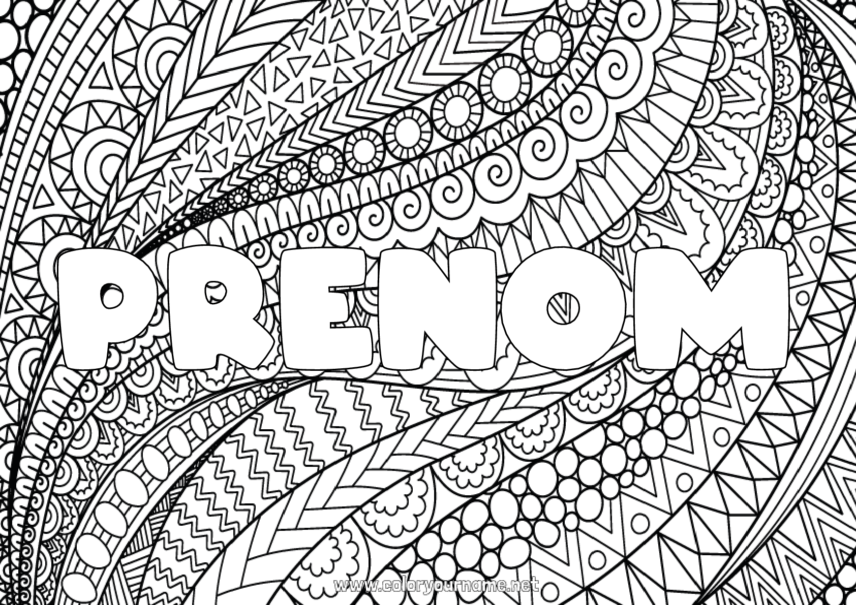 Coloriage n°1754 - Calme et zen Art Mandala Coloriage n°1754 - Calme et zen Art Mandala