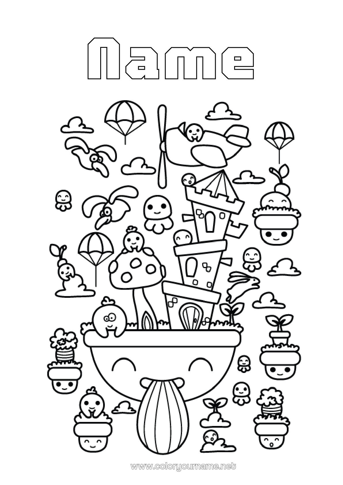 Phora Yours Truly Clothing Logo Sketch Coloring Page