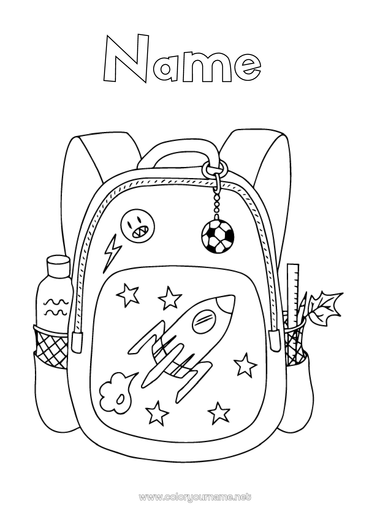 Coloring page No.2443 - Rocket Space Aerial vehicles