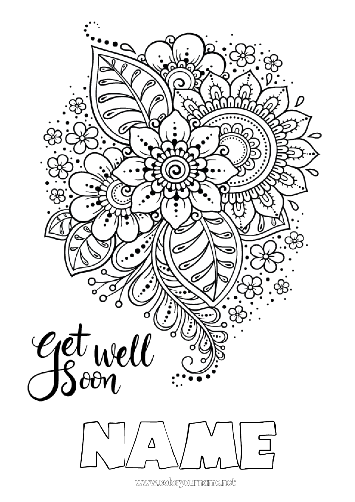 Zen Colouring Pages Flowers at Evelyn Ayala blog