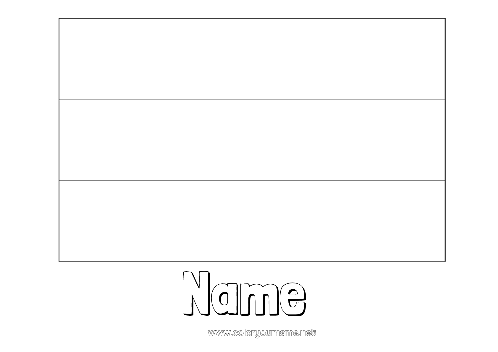 Coloring page No.3866 - Geography Flag Country