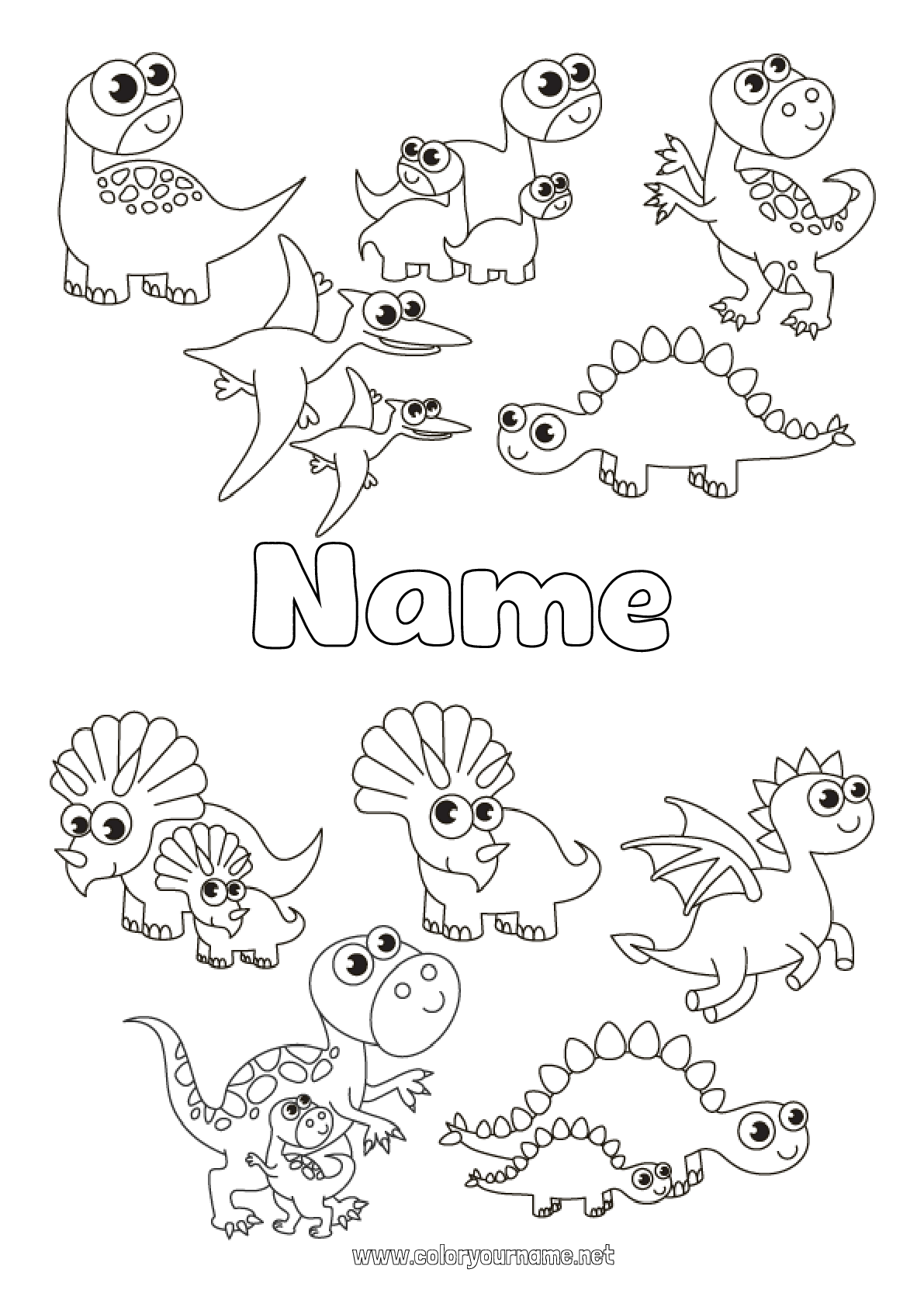 Coloring page No.4145 - Dinosaurs Animal Tyrannosaurus