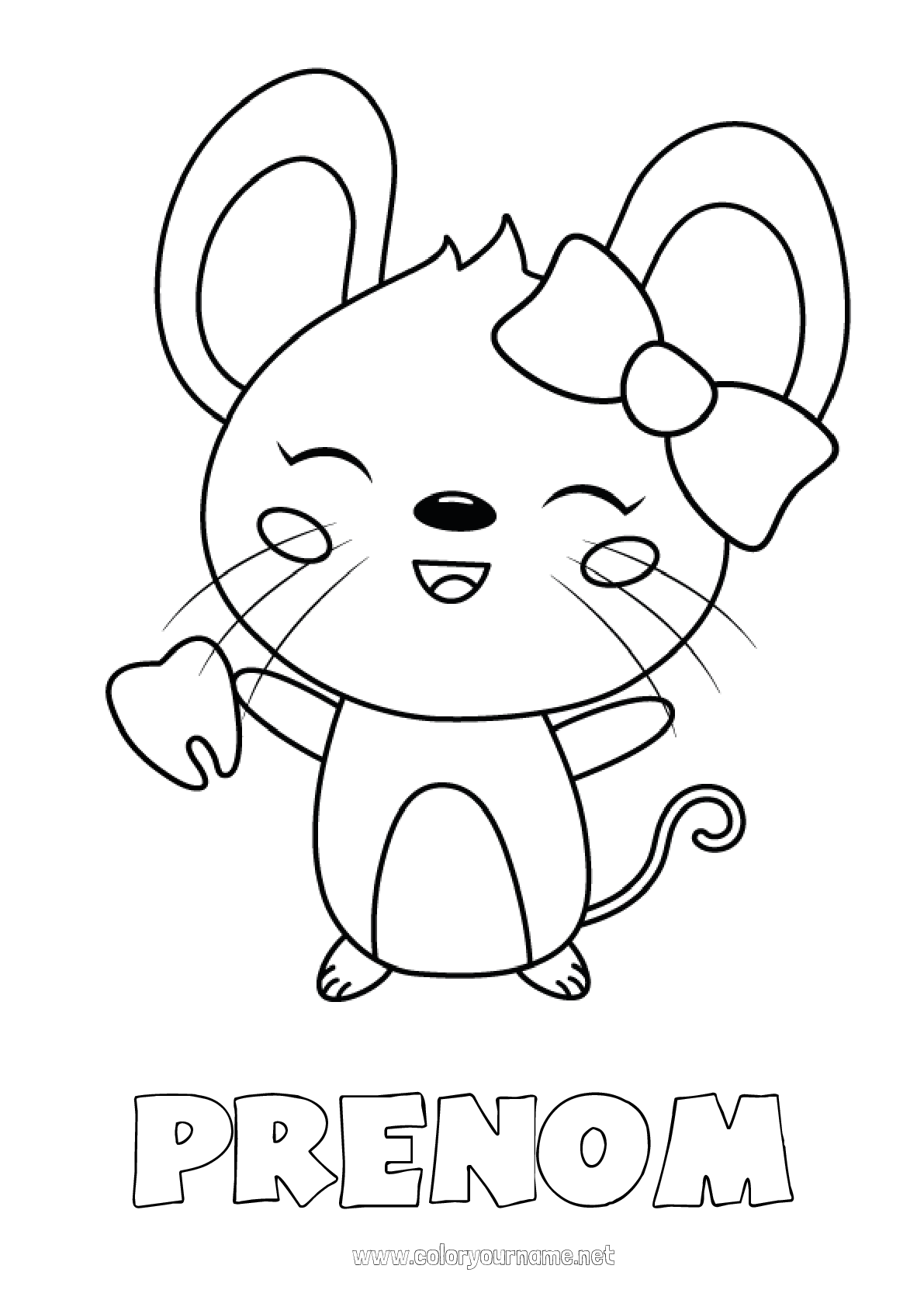 Fée des dents : 23 coloriages gratuits à imprimer et à customiser - Page 2
