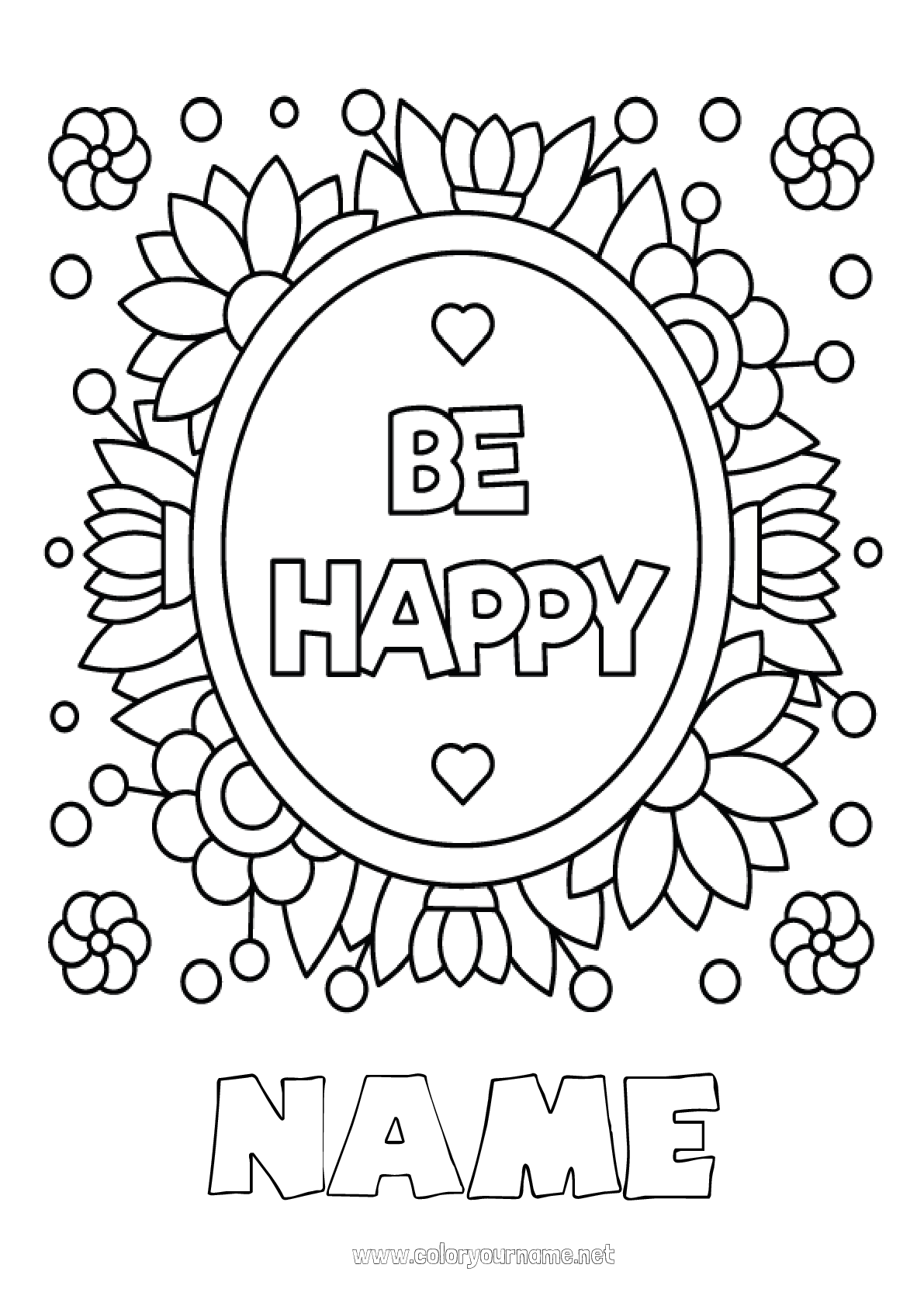 Coloring page No.584 - Positive