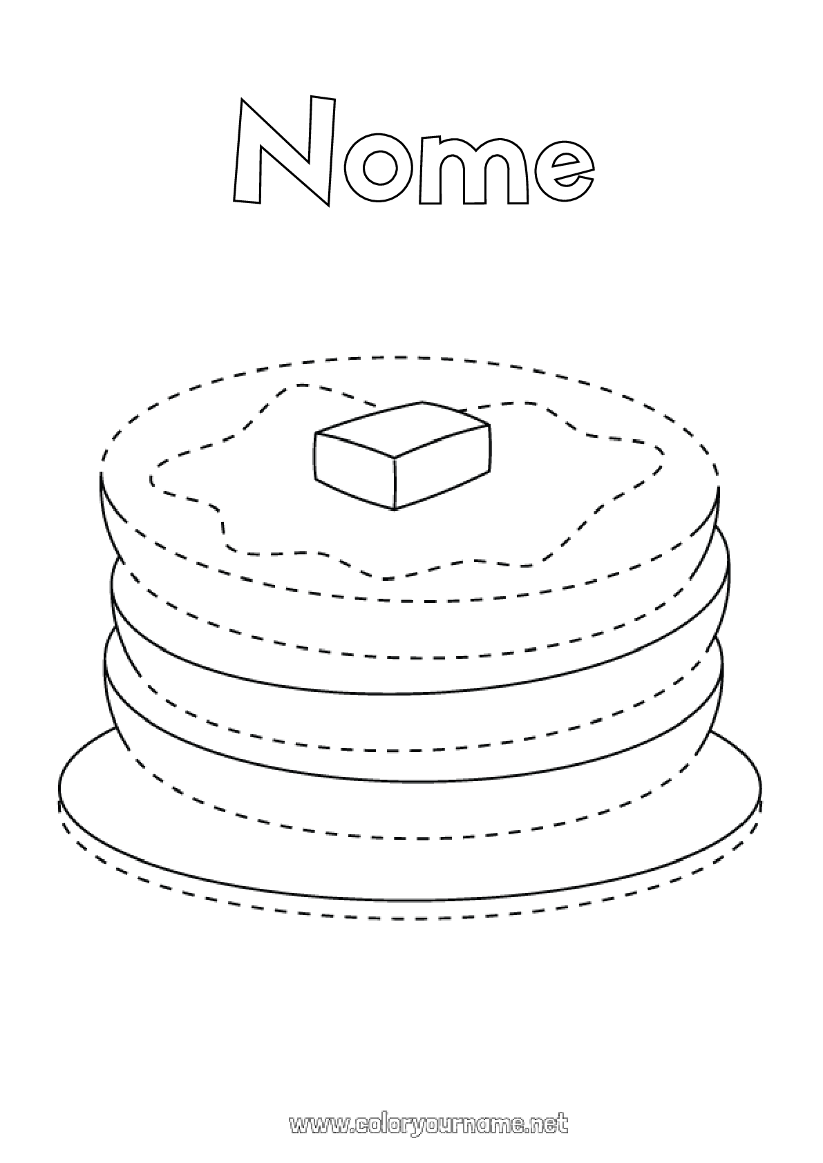 Pagina da colorare n.845 - Attività per Bambini Punti da unire Candelora