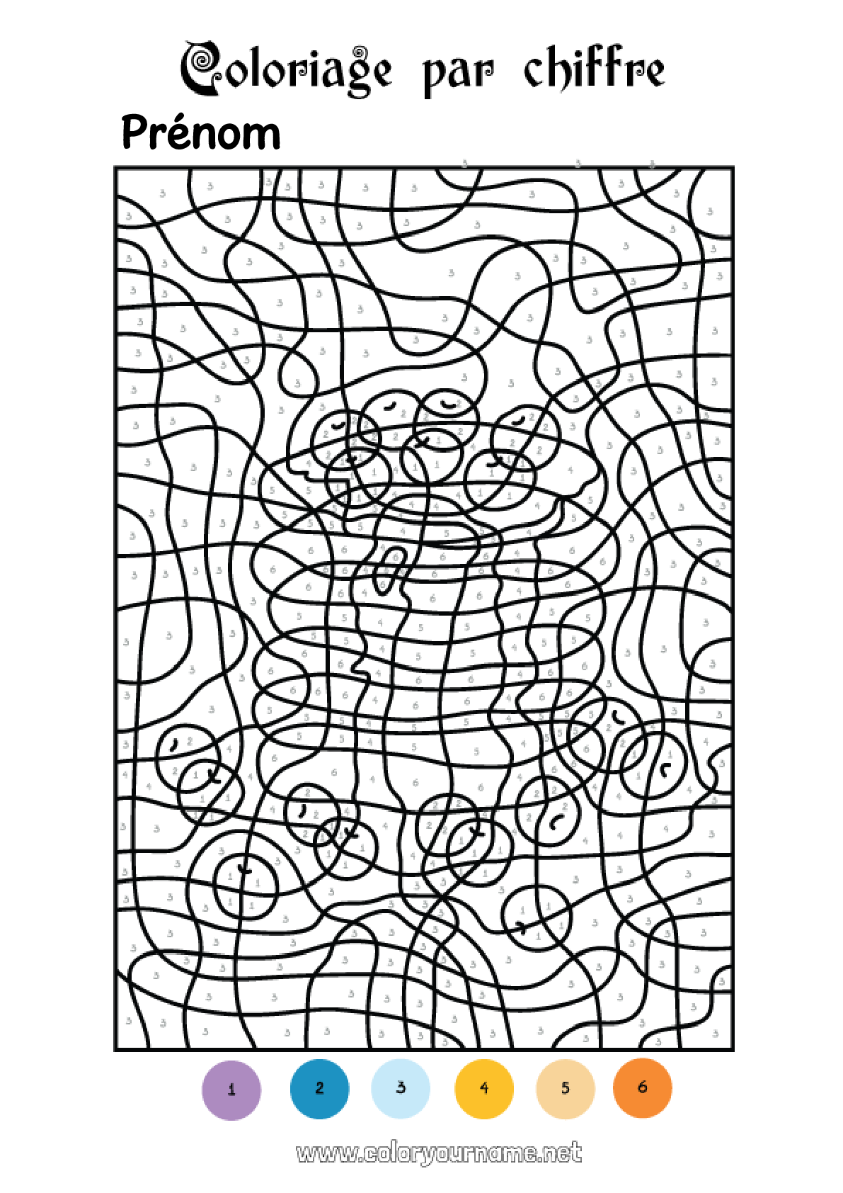 Coloriage n°867 - Coloriages magiques Activités enfants Chandeleur