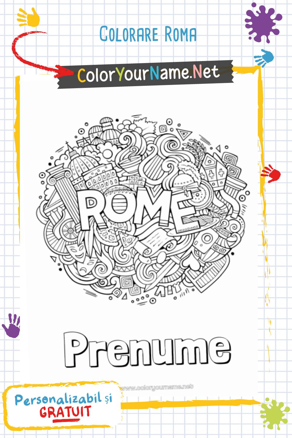 Colorare Roma