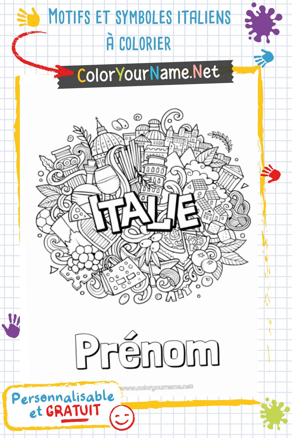 Coloriage Du Drapeau Italien Andréa_drw_ (@andrea_drw_) Page De