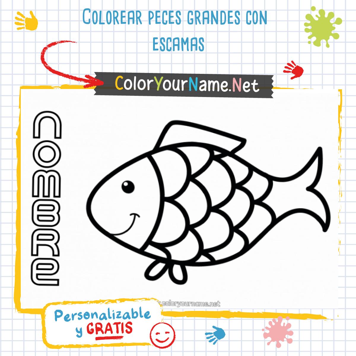 Plantilla De Pez Imprimible Página 2 | PSD De Pez Imprimible,