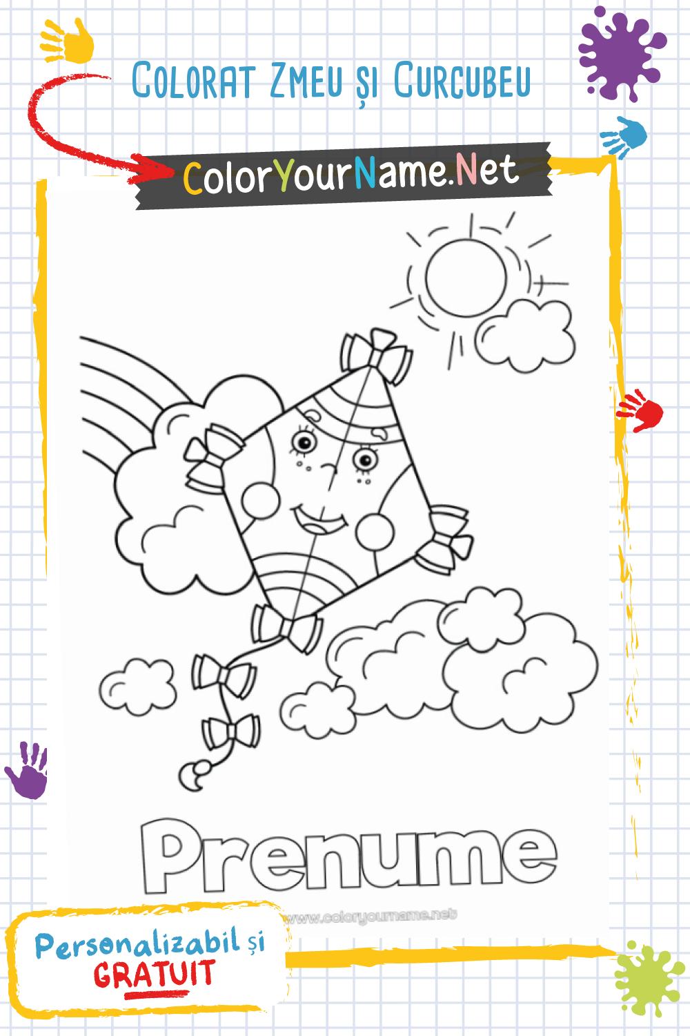 Colorat Zmeu și Curcubeu