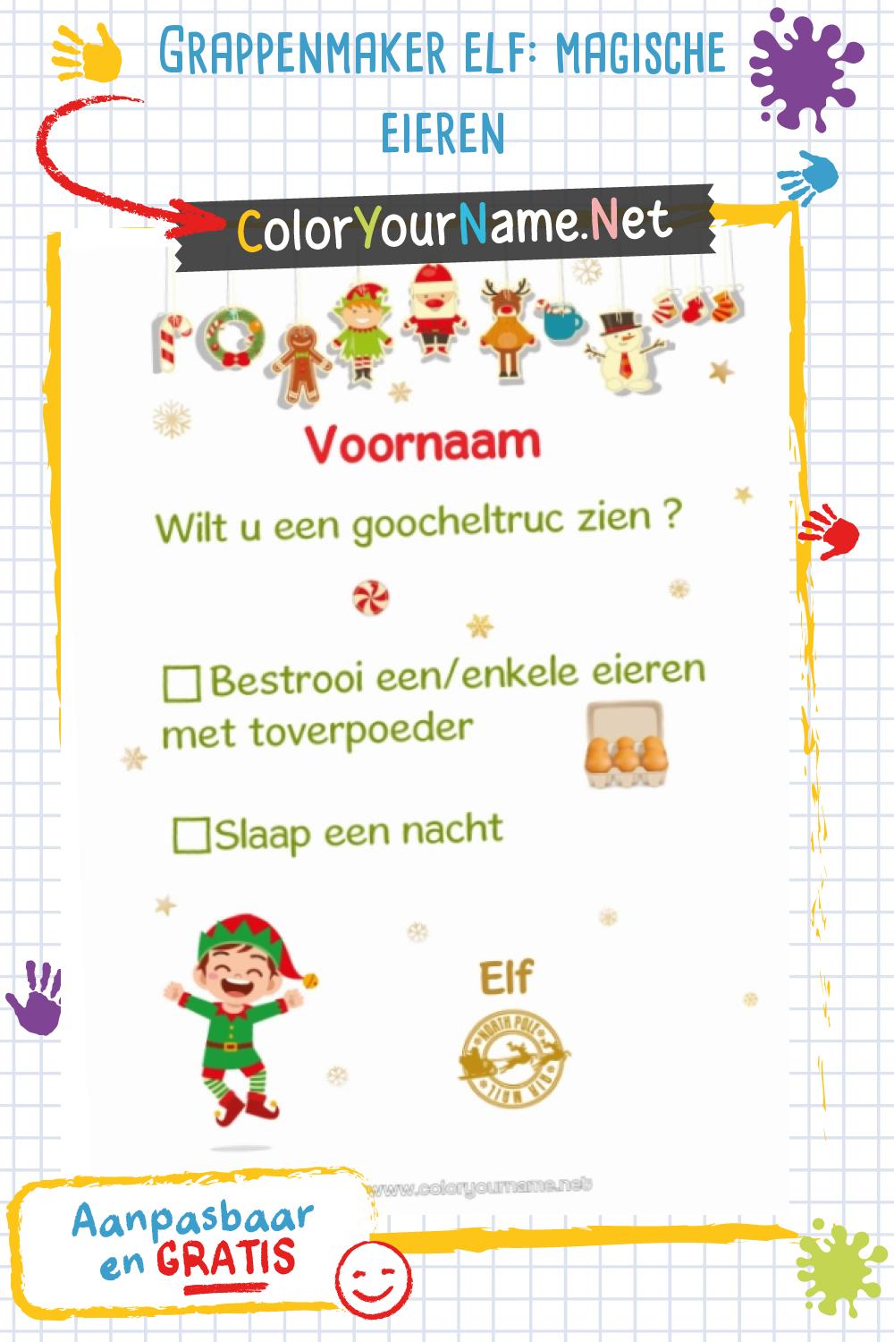 Grappenmaker elf: magische eieren