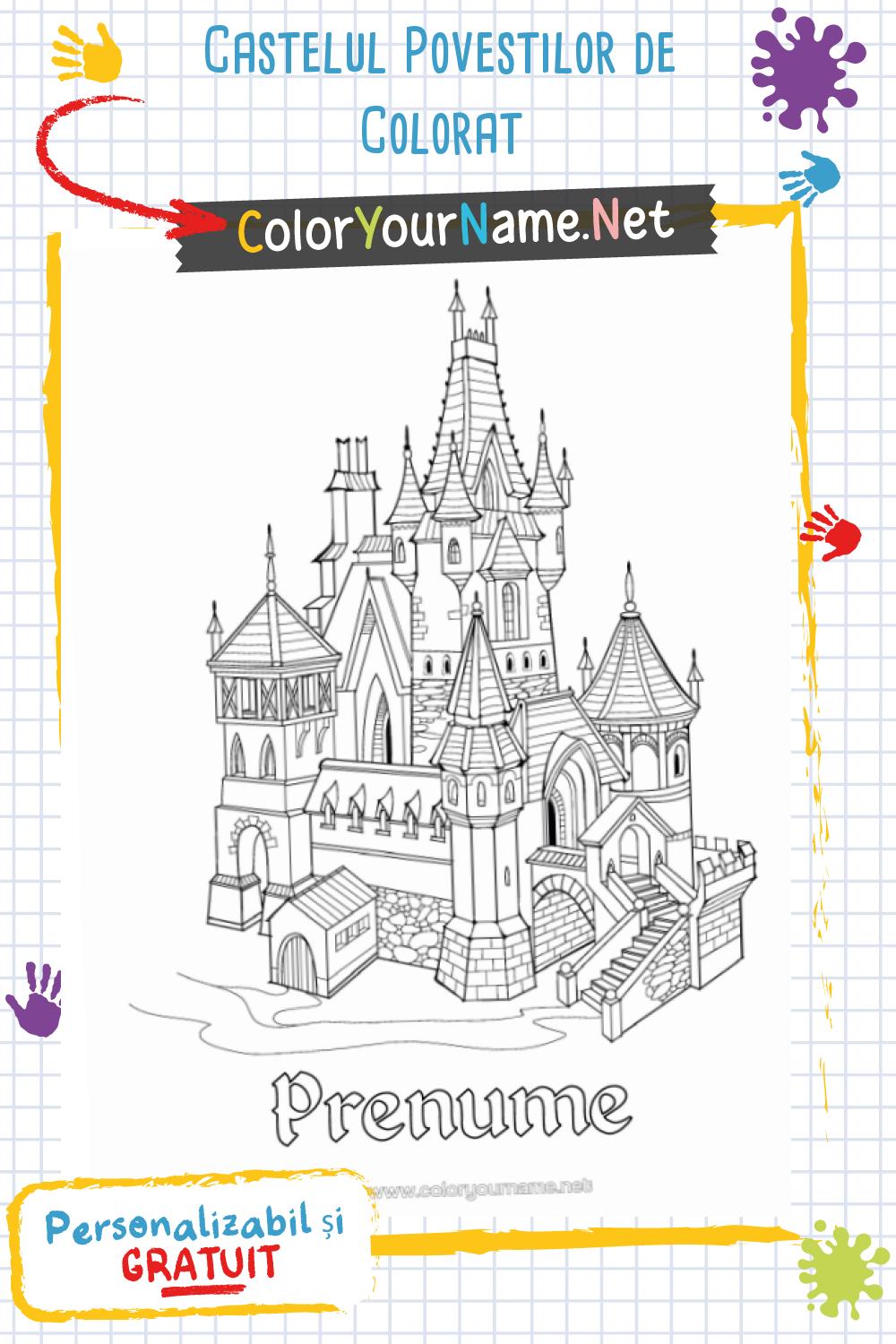 Castelul Povestilor de Colorat