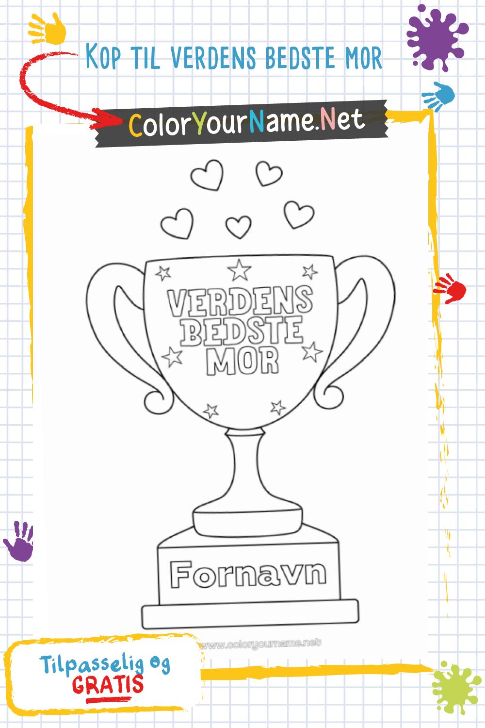 Kop til verdens bedste mor