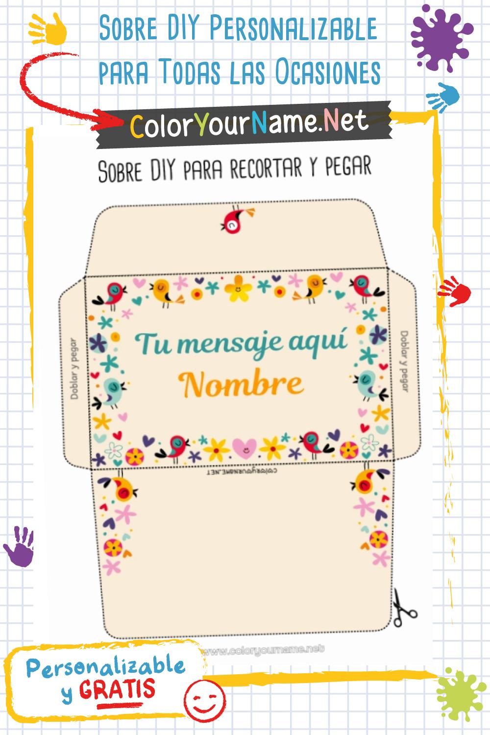 Sobre DIY Personalizable para Todas las Ocasiones