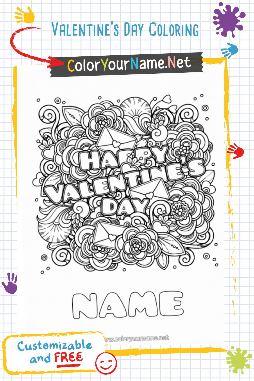 Valentine's Day Coloring
